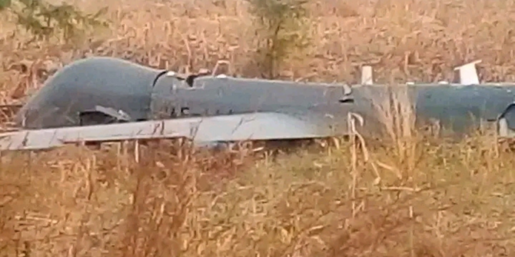 BREAKING: Military Combat Drone Crashes In Kontagora Forest In Niger ...